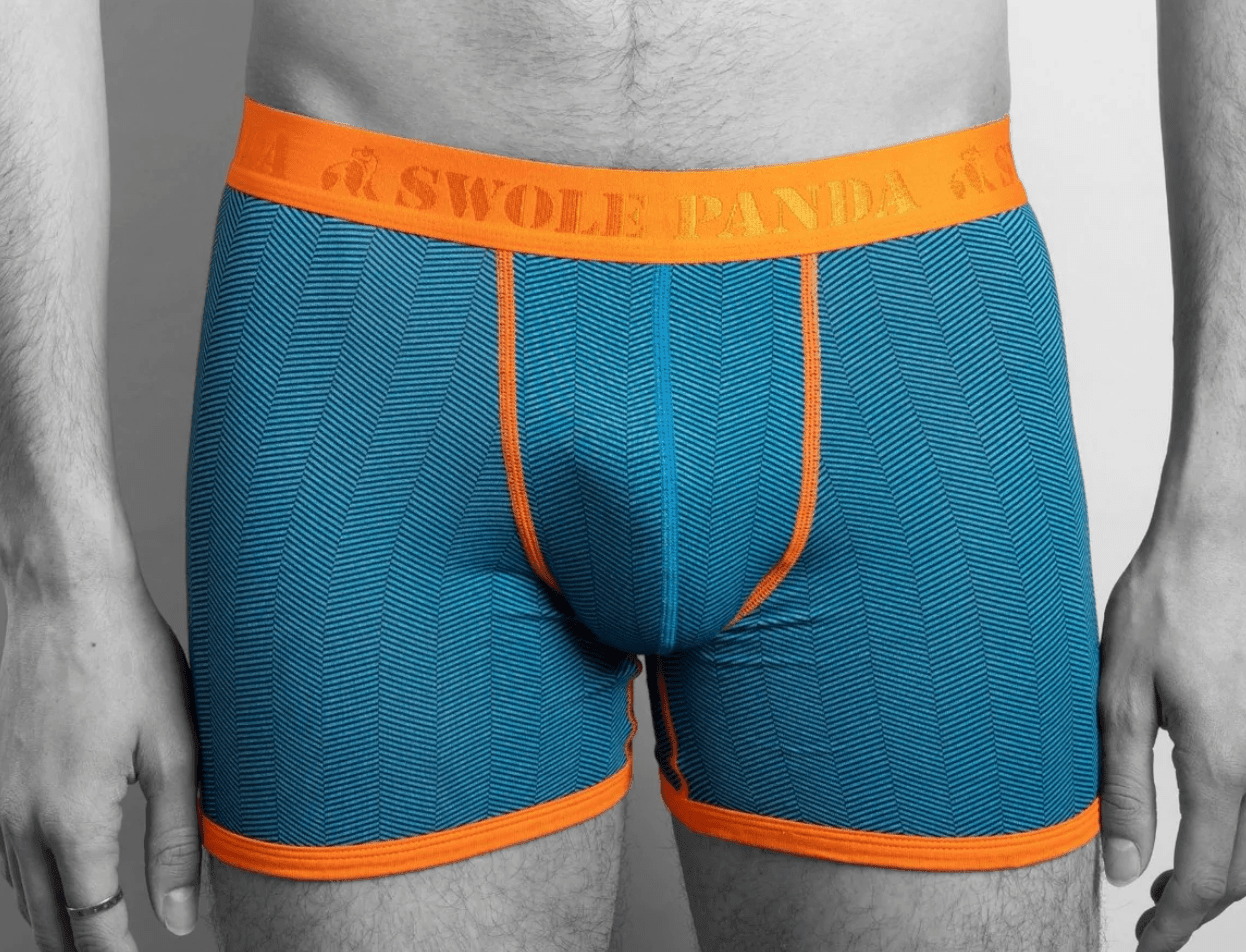 Blue Herringbone Bamboo Boxer – NELLIE&DOVE